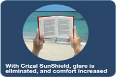 crizal sun sheild